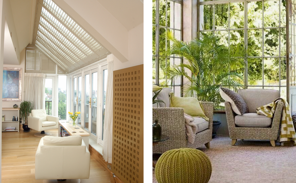 Decorating your Conservatory with Shutters - Shutterly Fabulous